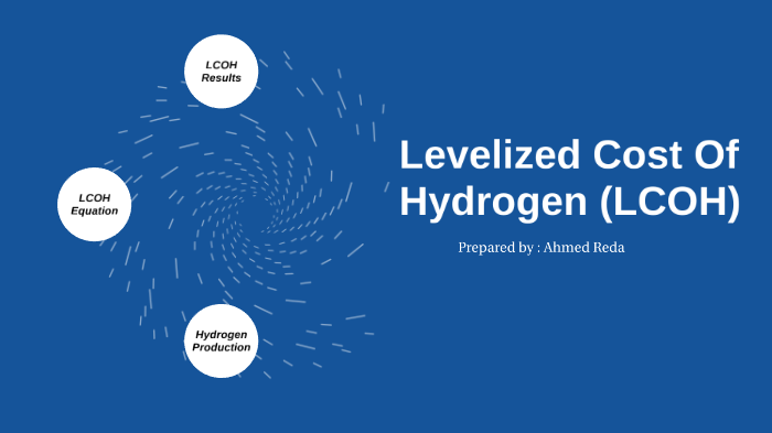 Levelized Cost Of Hydrogen (LCOH) by Ahmed Reda on Prezi