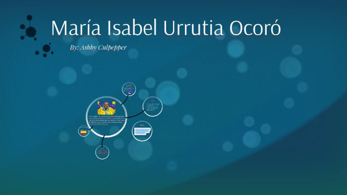 María Isabel Urrutia Ocoró by Ashby Culpepper on Prezi