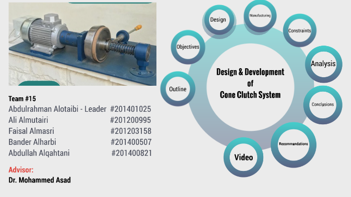 Design & Development of A Cone Clutch System by MMA . on Prezi
