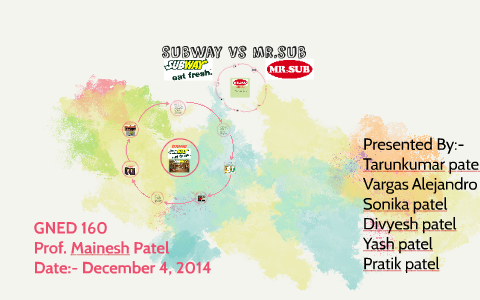 Subway vs mr.sub by Tarun Patel on Prezi