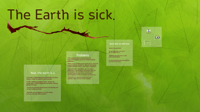 The Earth is sick. by 미영 건태 on Prezi