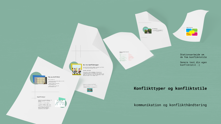 Konflikttyper og konfliktstile by Marie Louise Bundgaard on Prezi