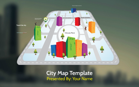 City Map Template by Creative Cloud on Prezi