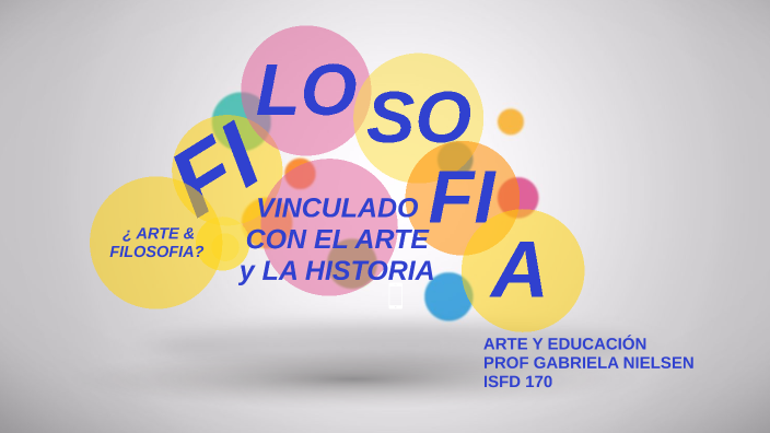 FILOSOFIA DEL ARTE by Gaby nielsen on Prezi