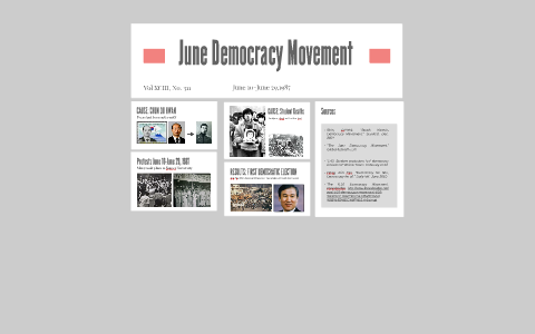 June Democracy Movement by Celine Anderson on Prezi