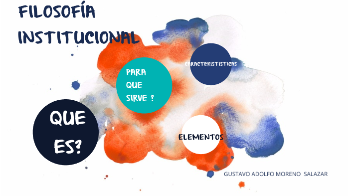 FILOSOFÍA INSTITUCIONAL by gustavo moreno on Prezi