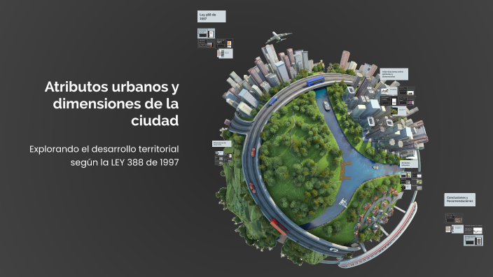 Atributos urbanos y dimensiones de la ciudad by Melissa Leal on Prezi