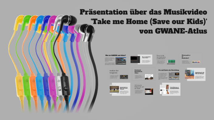 Präsentation über das Musikvideo 'Take me Home (Save our Kids)' von ...