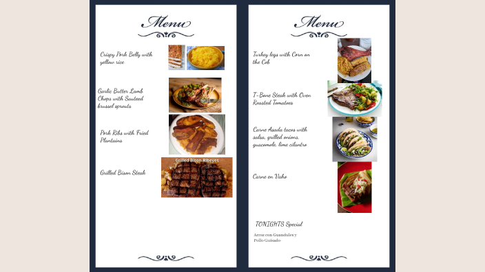 Columbian Exchange Menu by Jibrael Martinez on Prezi