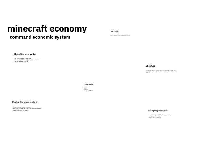 minecraft economy by LEONARDO GONZALEZ on Prezi
