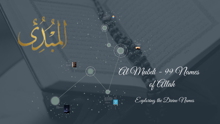 Al Mubdi - 99 Names of Allah by Anas Ahmed on Prezi