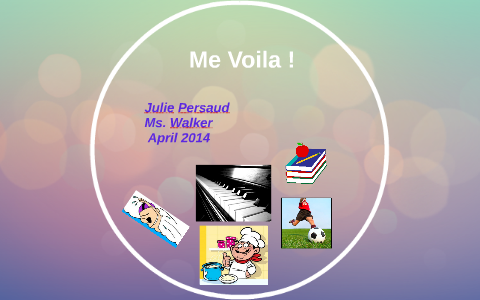 Me Voila ! by julie persaud on Prezi