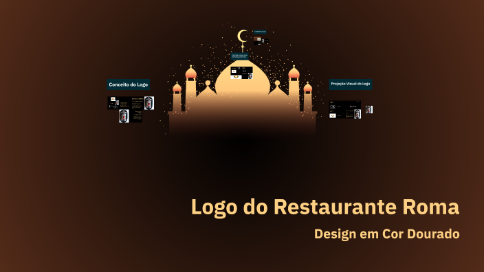 Logo do Restaurante Roma by Bernardo Moreno on Prezi