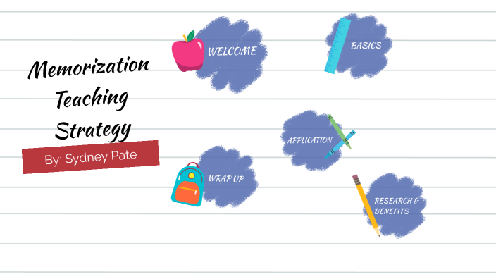 Memorization Teaching Strategy by Sydney Pate on Prezi