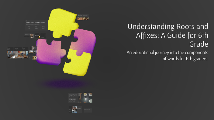Understanding Roots and Affixes: A Guide for 6th Grade by Marie Delfin ...