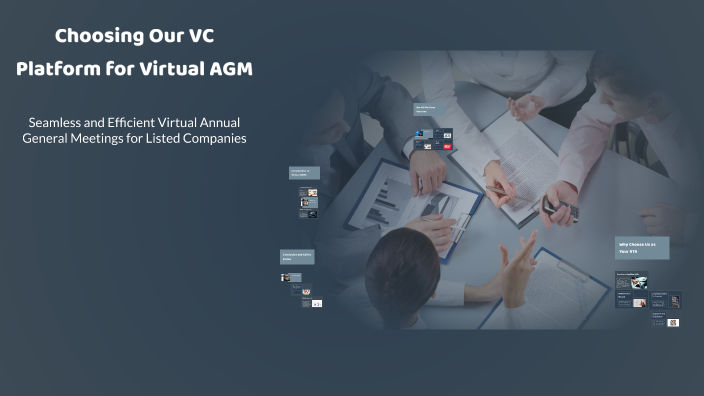 Choosing Our VC Platform for Virtual AGM by HONEY CHAUDHARY on Prezi