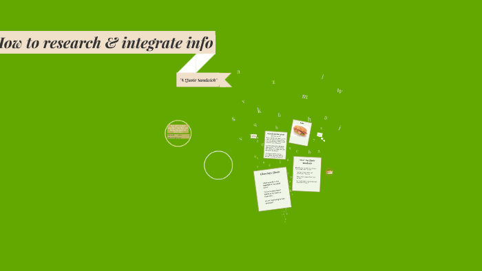Effectively Integrating Quotes by on Prezi