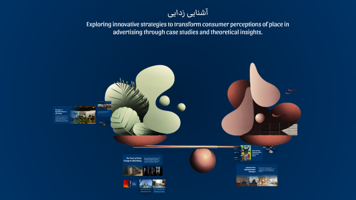 Techniques of Place Defamiliarization in Advertising by reza iranmanesh ...