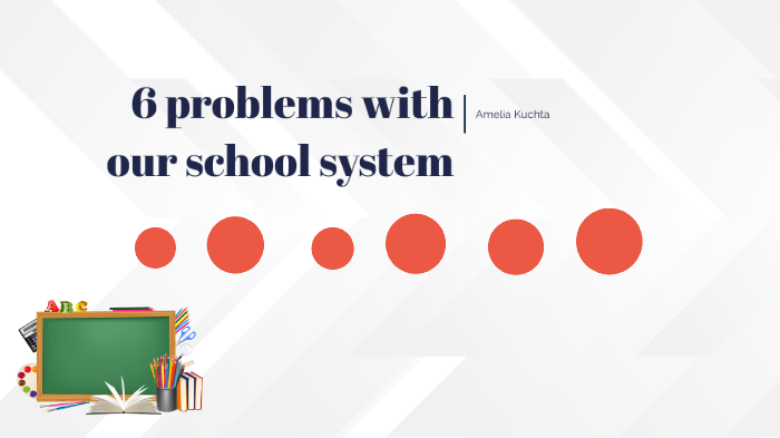 6 problems with our school system by Amelia Kuchta on Prezi