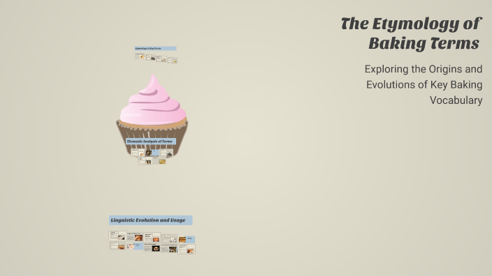 The Etymology of Baking Terms by Taylor Laflamme on Prezi