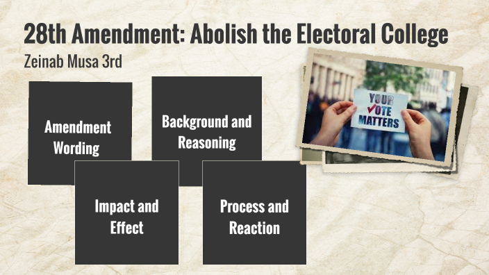 28th Amendment Project by Zeinab Musa on Prezi