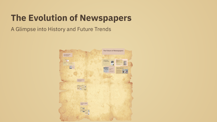The Evolution of Newspapers by Mataya Carchio on Prezi