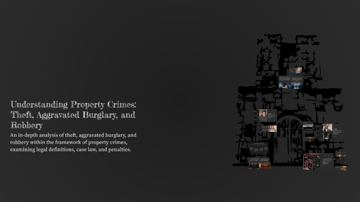Understanding Property Crimes: Theft, Aggravated Burglary, and Robbery ...