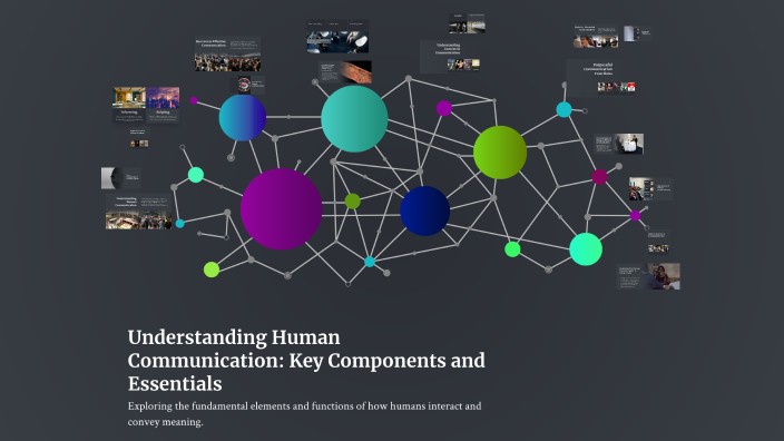 Understanding Human Communication: Key Components and Essentials by sumaiya yeasmin on Prezi