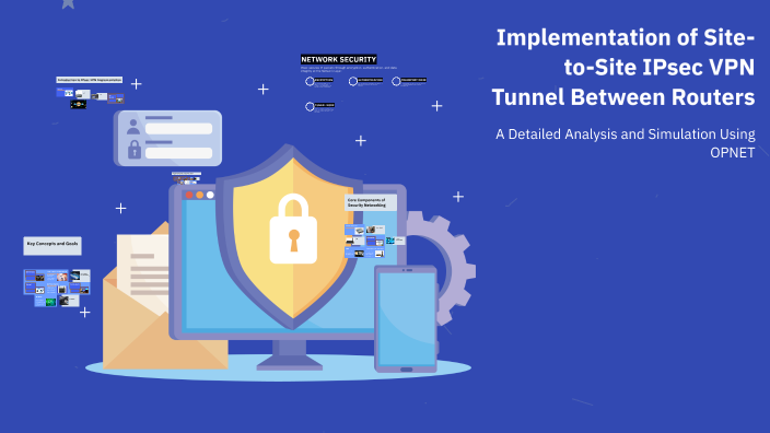 Implementation of Site-to-Site IPsec VPN Tunnel Between Routers by awab Abdelrahim on Prezi
