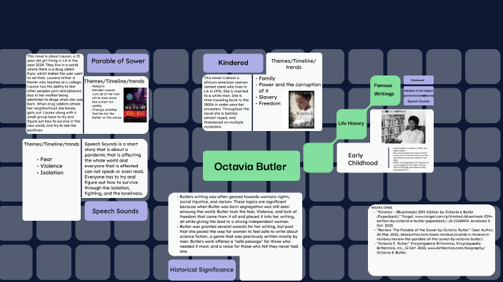 Octavia Butler by Kailey O'Neill on Prezi