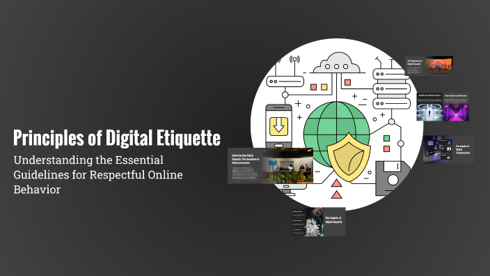 Principles of Digital Etiquette by Raphael Sharon on Prezi