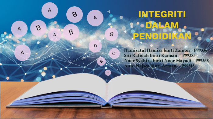 KUMPULAN 7 - INTEGRITI DALAM PENDIDIKAN by Hamizatul Hamiza on Prezi