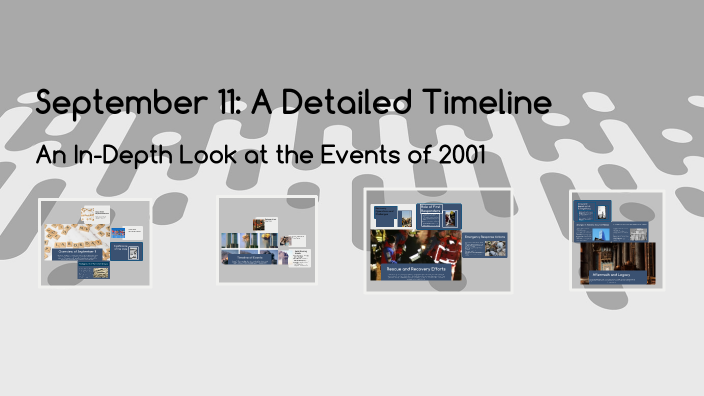 September 11: A Detailed Timeline by Homeschool Academy on Prezi