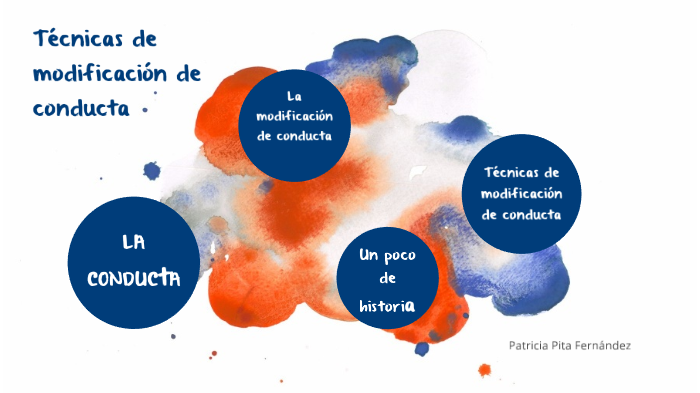 Técnicas de modificación de conducta by Patricia Pita on Prezi