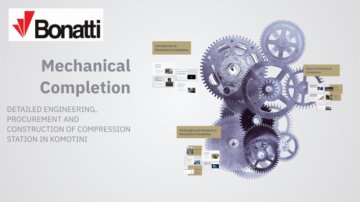Mechanical Completion by Angelo DB on Prezi