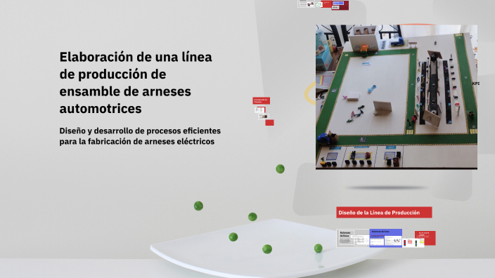 Elaboración de una línea de producción de ensamble de arneses ...
