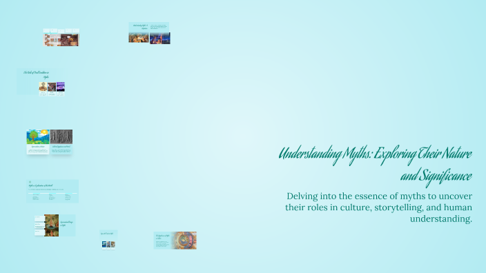 Understanding Myths: Exploring Their Nature and Significance by Nitu ...