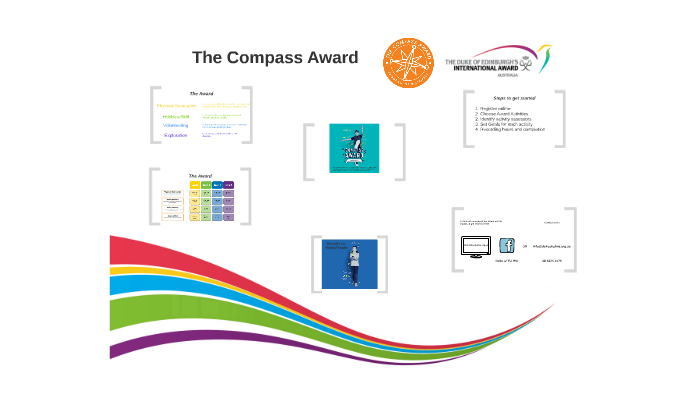 Compass award by Katie Brown