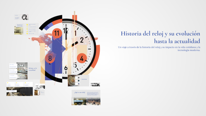Historia del reloj y su evolución hasta la actualidad by Gonzalo ...