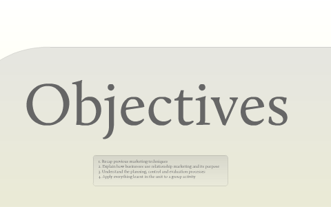 Relationship marketing and planning, control and evaluation by Ben ...