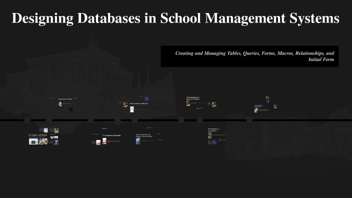 Designing Databases in School Management Systems by Симона Шабан on Prezi