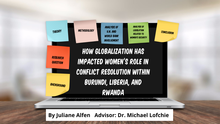 How Globalization has Impacted Women’s Role in Conflict Resolution ...