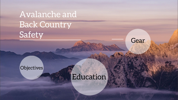 Back Country Safety by John Shimek on Prezi