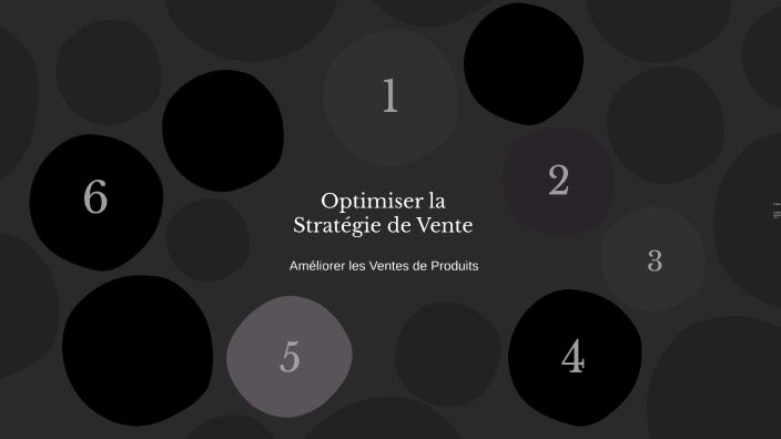 Optimisation des Ventes by Rania Mejri on Prezi