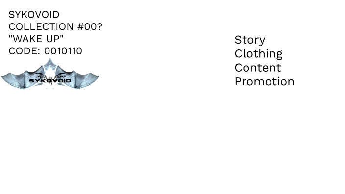 SYKOVOID COLLECTION #001"WAKE UP"CODE: 0010110 by Reza Cardinez on Prezi