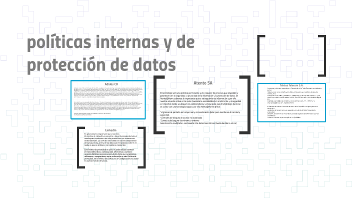 políticas internas y protección de datos by mauricio palencia on Prezi