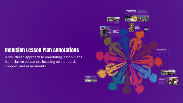 Inclusion Lesson Plan Annotations by Tara Medlin on Prezi