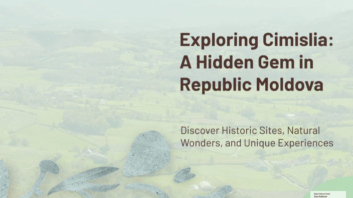 Exploring Cimislia: A Hidden Gem in Republic Moldova by Cristina ...
