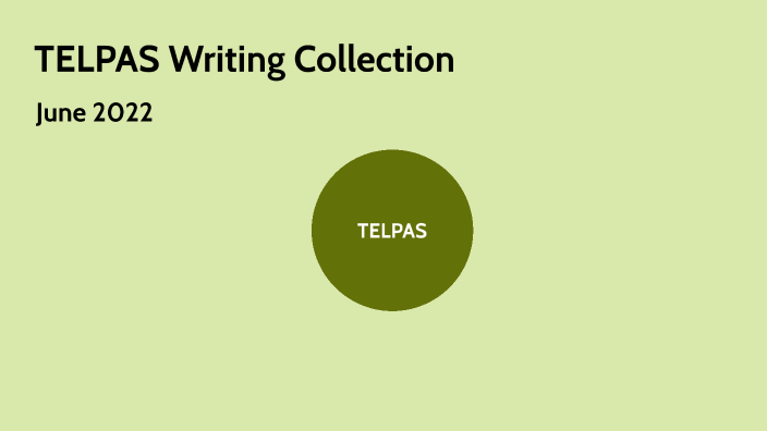 TELPAS Writing Collection by Karime Briones on Prezi