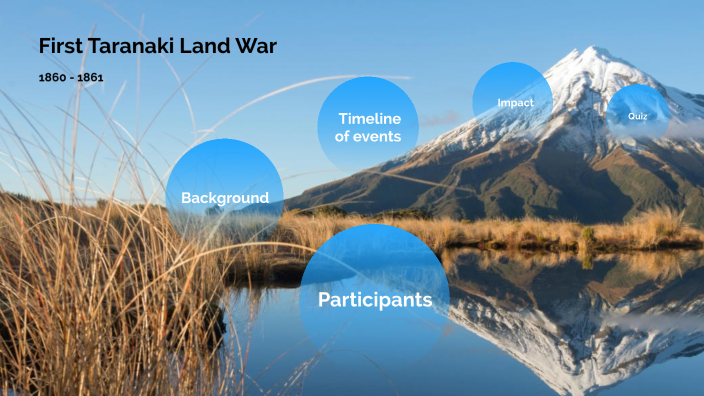 First Taranaki War by Antonia Guttenbeil on Prezi